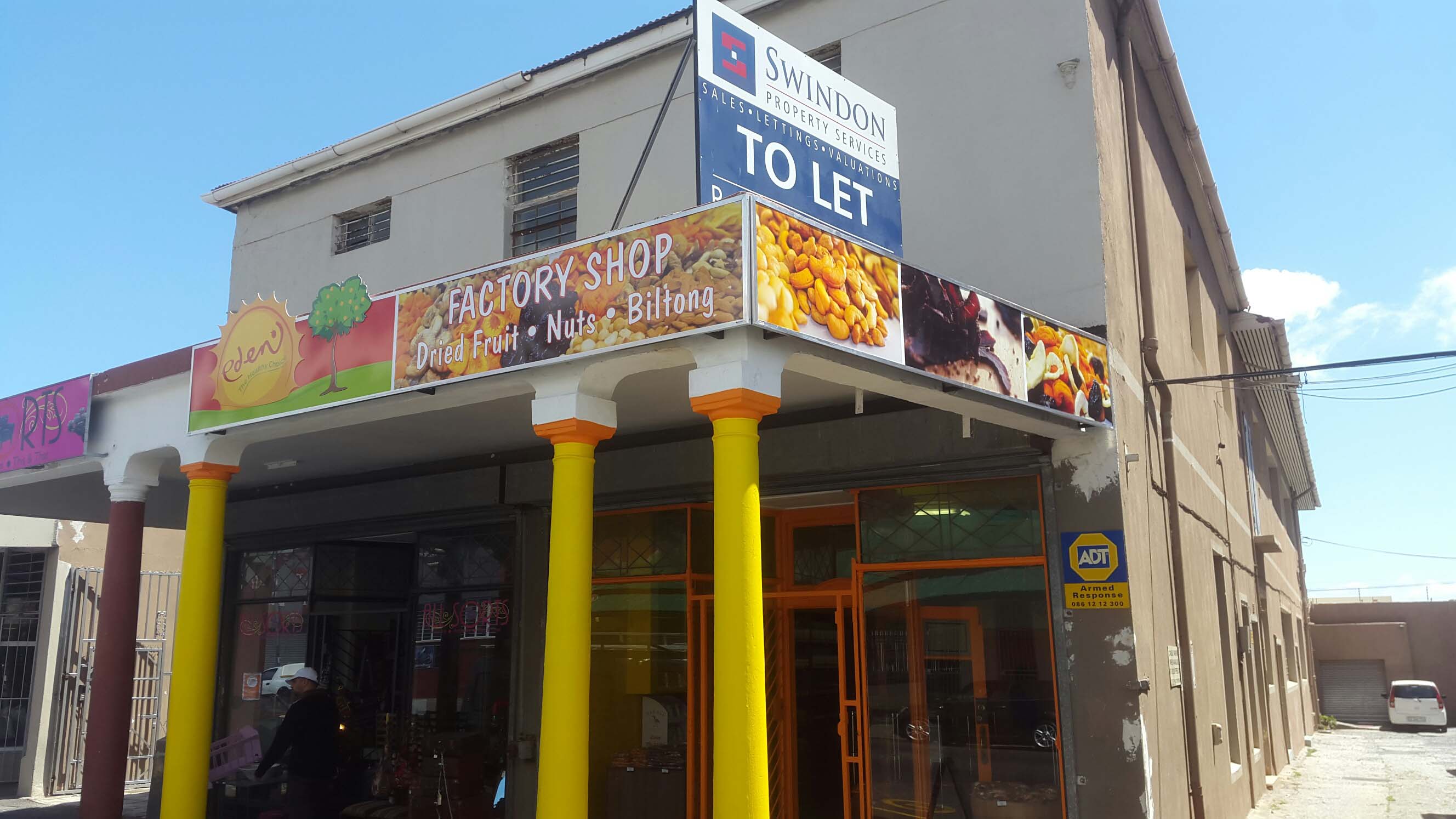 DASH - Ply cut out letters mounted to painted timber backing | Afrisign ...